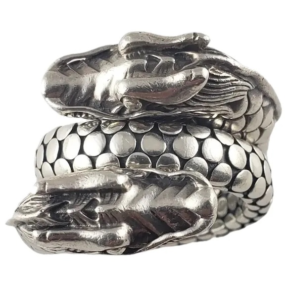 John Hardy | Jewelry | John Hardy Naga Double Coil Ring Size 5 | Poshmark